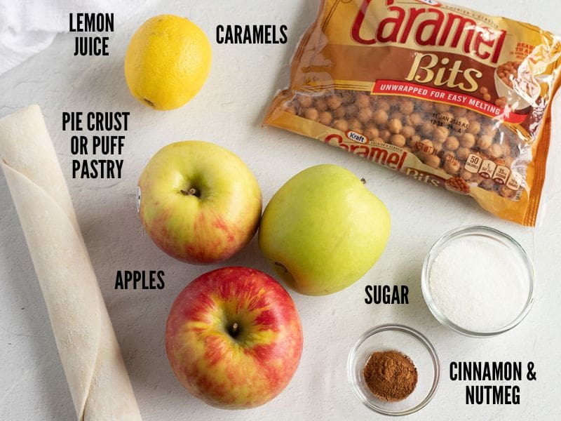 Mini Apple Pies With Caramel Centers - Foodie and Wine