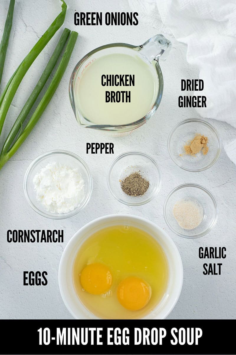 Easy 10 Minute Egg Drop Soup