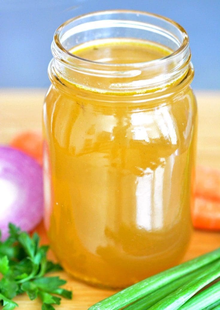 Quick And Healthy Vegetable Stock - Foodie And Wine