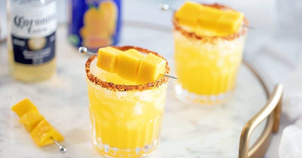 Mango Michelada - Only 3 Ingredients and 5 Minutes!