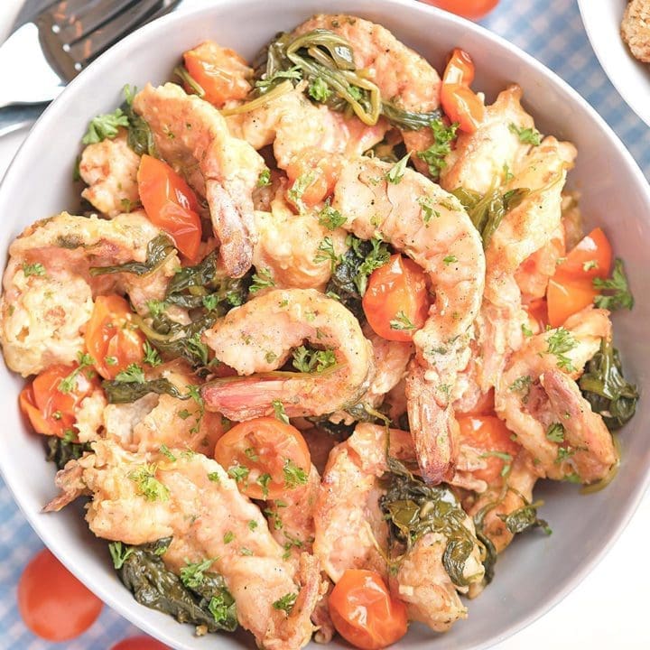 Shrimp Francese (30 Minute Meal) - Foodie and Wine
