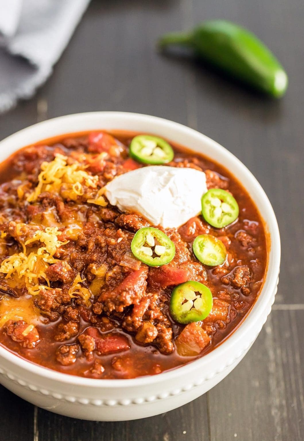 Smoked Chili (Includes Over the Top Chili Instructions) - Foodie And Wine