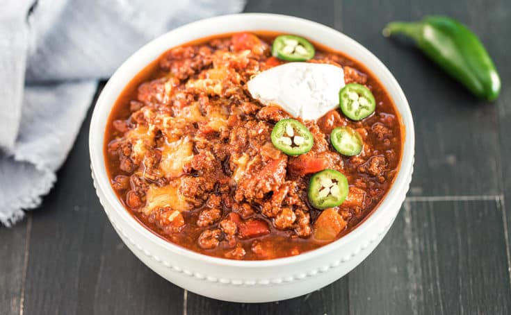 Smoked Chili (Includes Over the Top Chili Instructions)