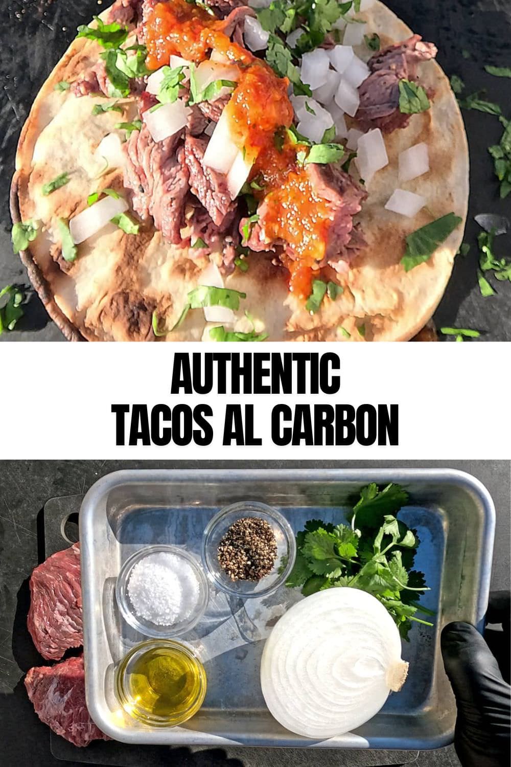 Tacos Al Carbon (Easy Grilled Steak Tacos) - Foodie and Wine