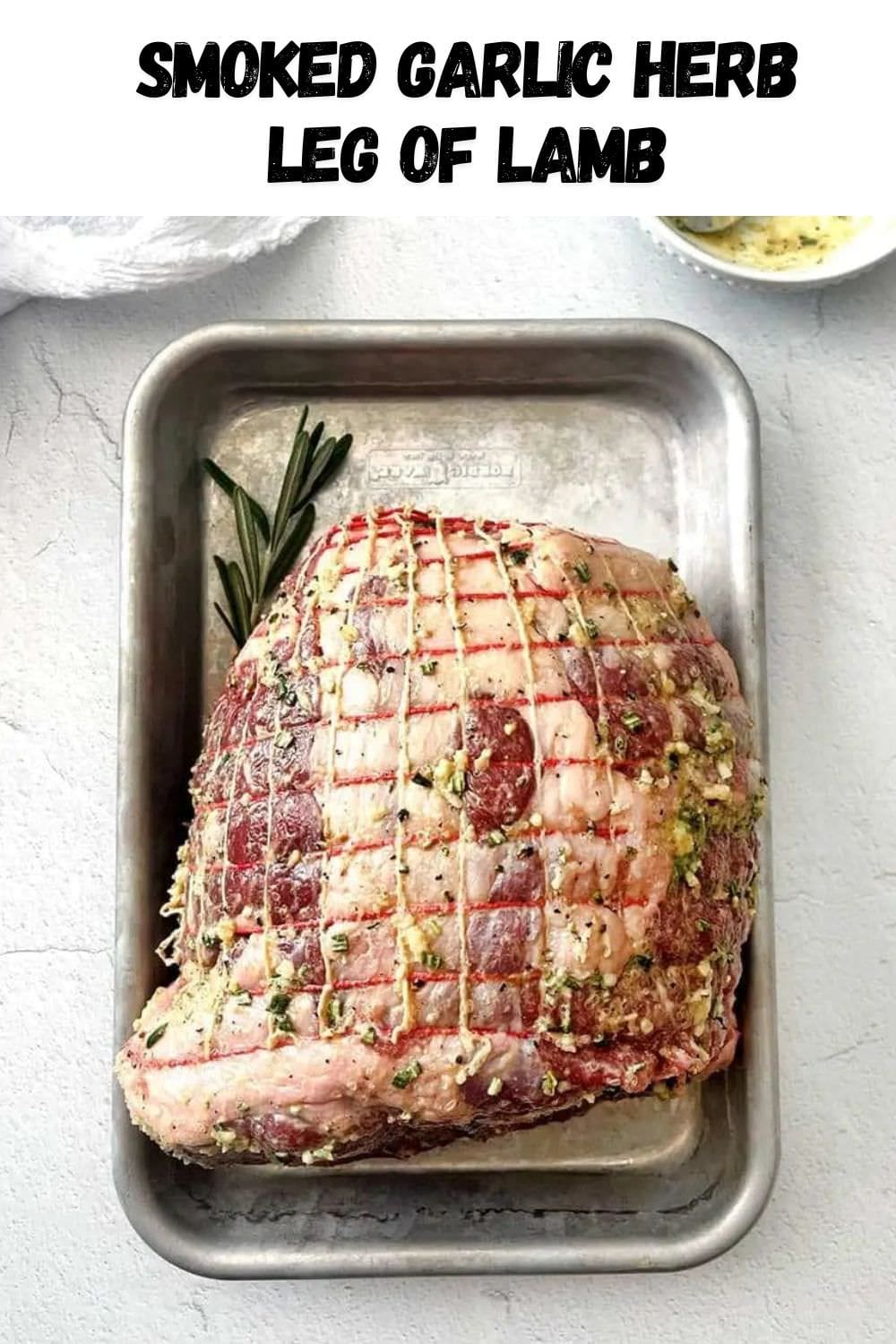 Smoked Leg of Lamb (Boneless or Bone-in)
