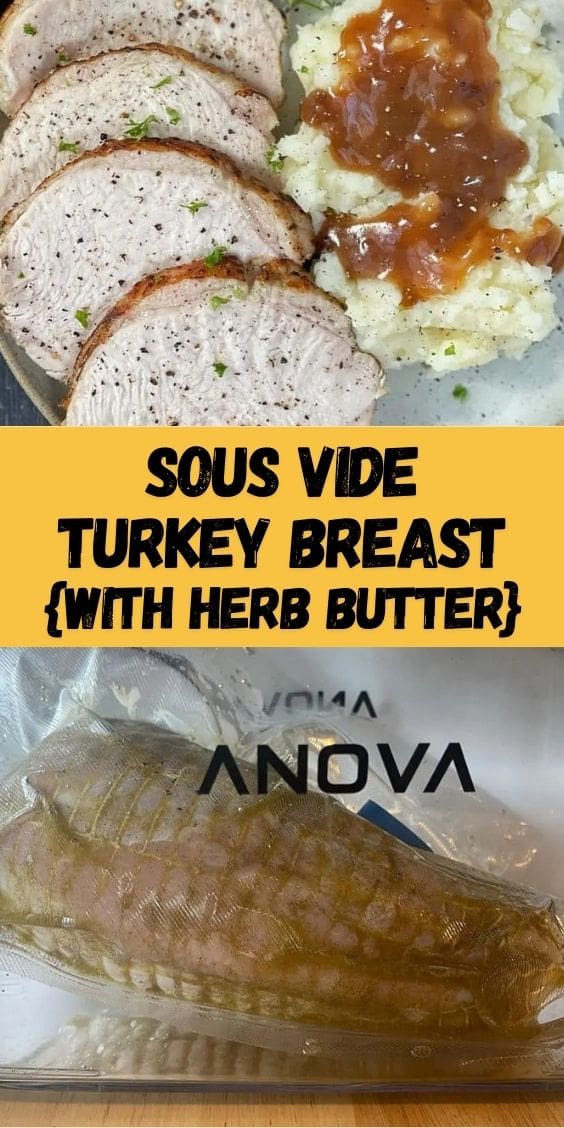 Sous Vide Turkey Breast (Just 2.5 Hours!) - Foodie and Wine