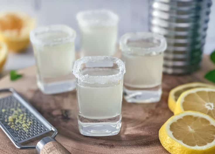 Lemon Drop Shot (Only 3 Ingredients!) - Foodie and Wine
