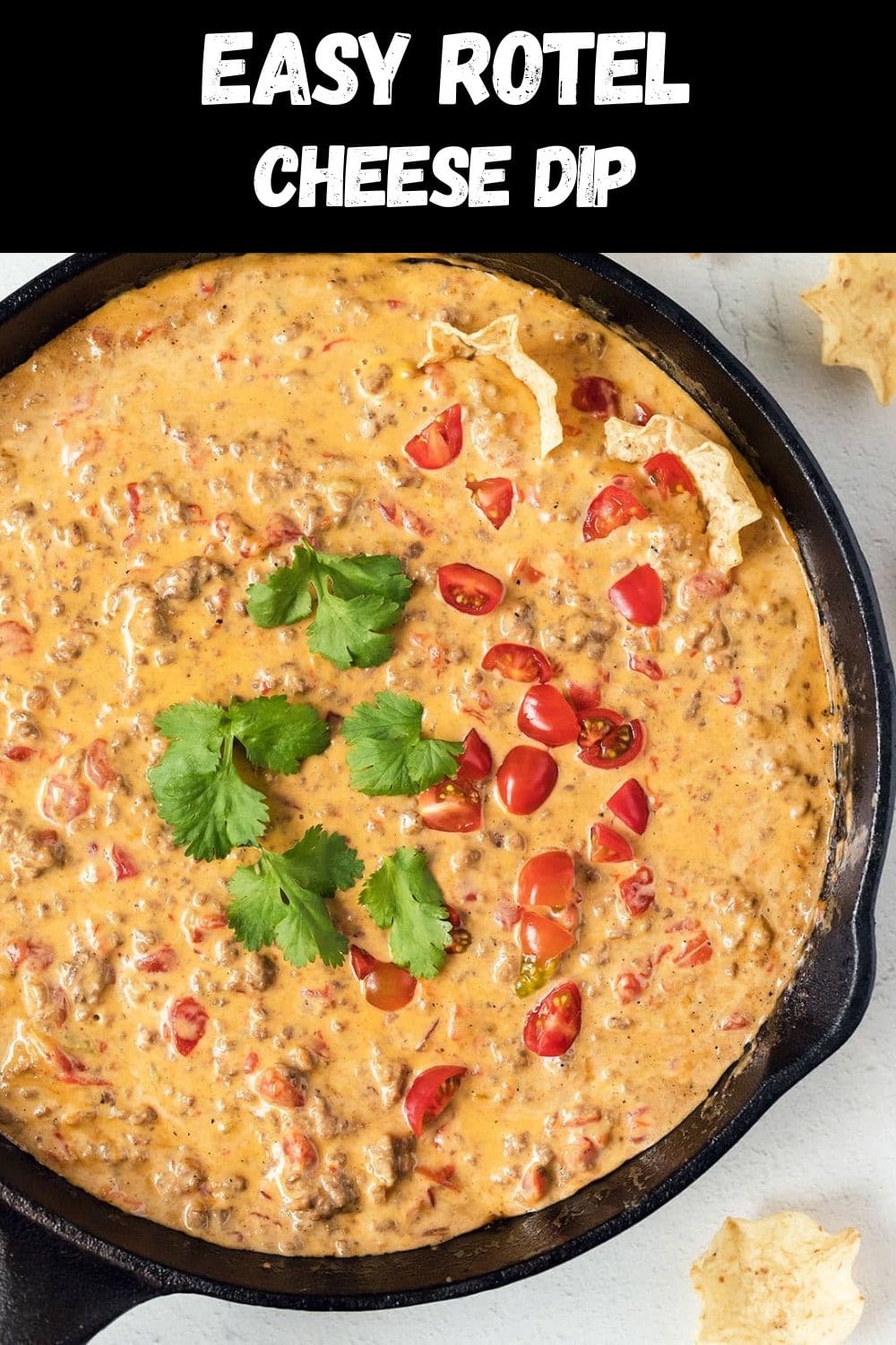 Rotel Dip (Stovetop or Crockpot) - Foodie and Wine