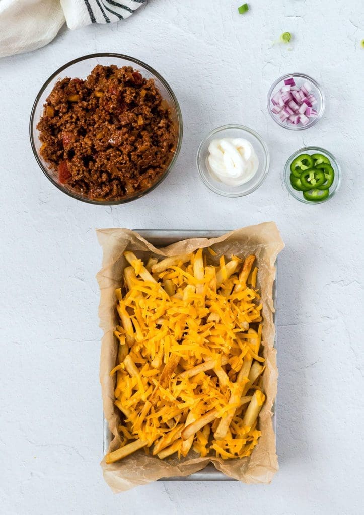 Loaded Chili Cheese Fries