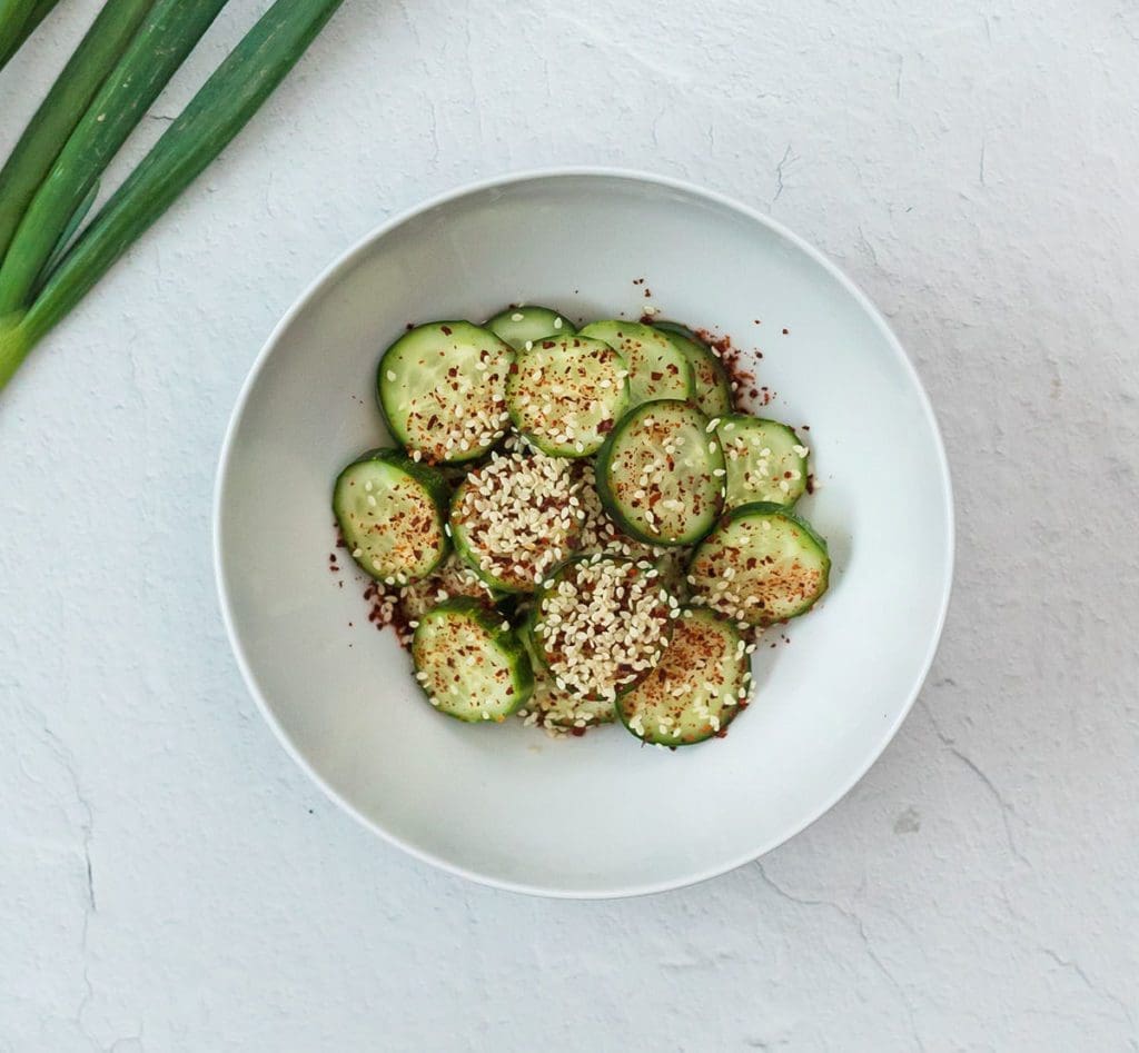 Korean Cucumber Salad (Oi Muchim) - Foodie And Wine