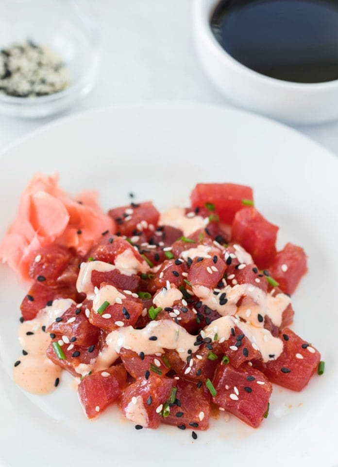 Spicy Tuna (10 Minute Meal!) - Foodie And Wine