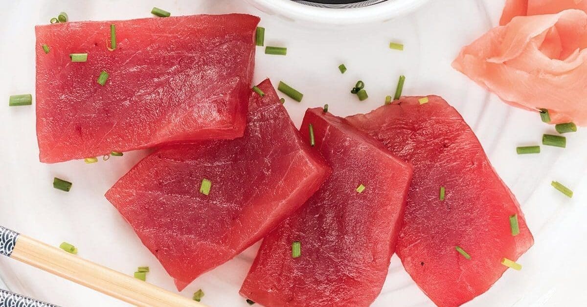 Tuna Sashimi - Foodie and Wine