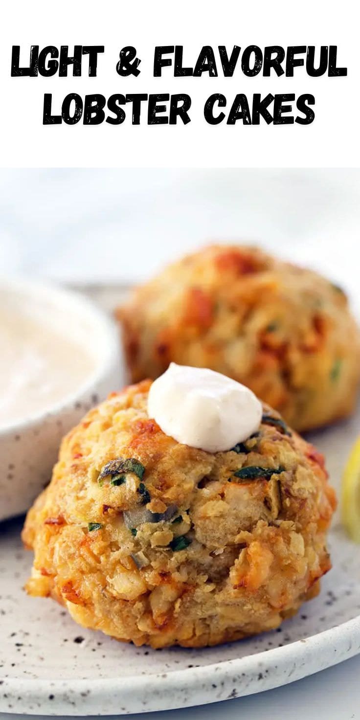 Oven Baked Lobster Cakes (Large Ball Shaped) - Foodie and Wine