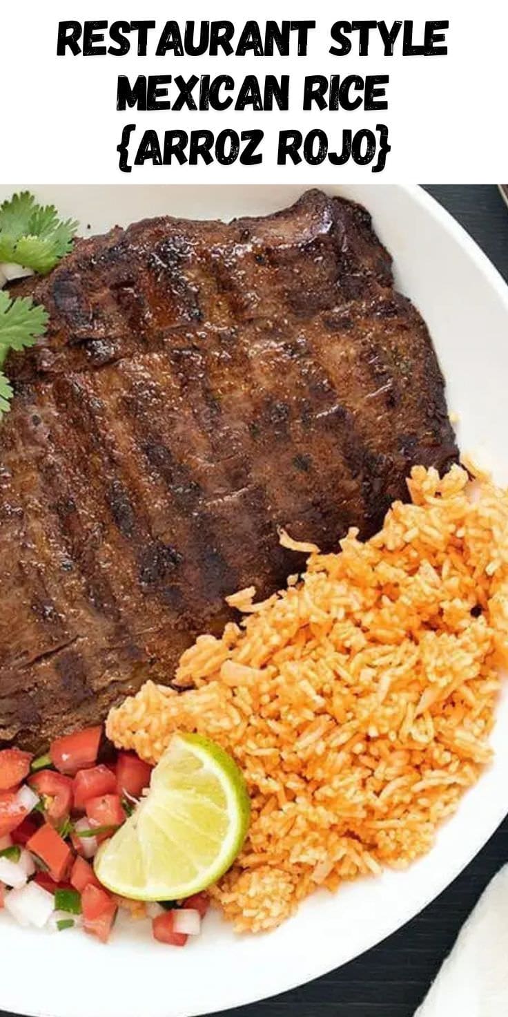 Restaurant-Style Mexican Rice (Arroz Rojo) - Foodie and Wine