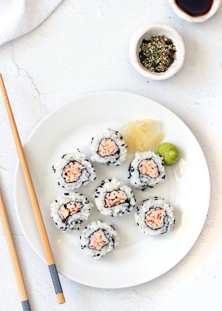 Spicy Krab Roll (Kani Rolls)