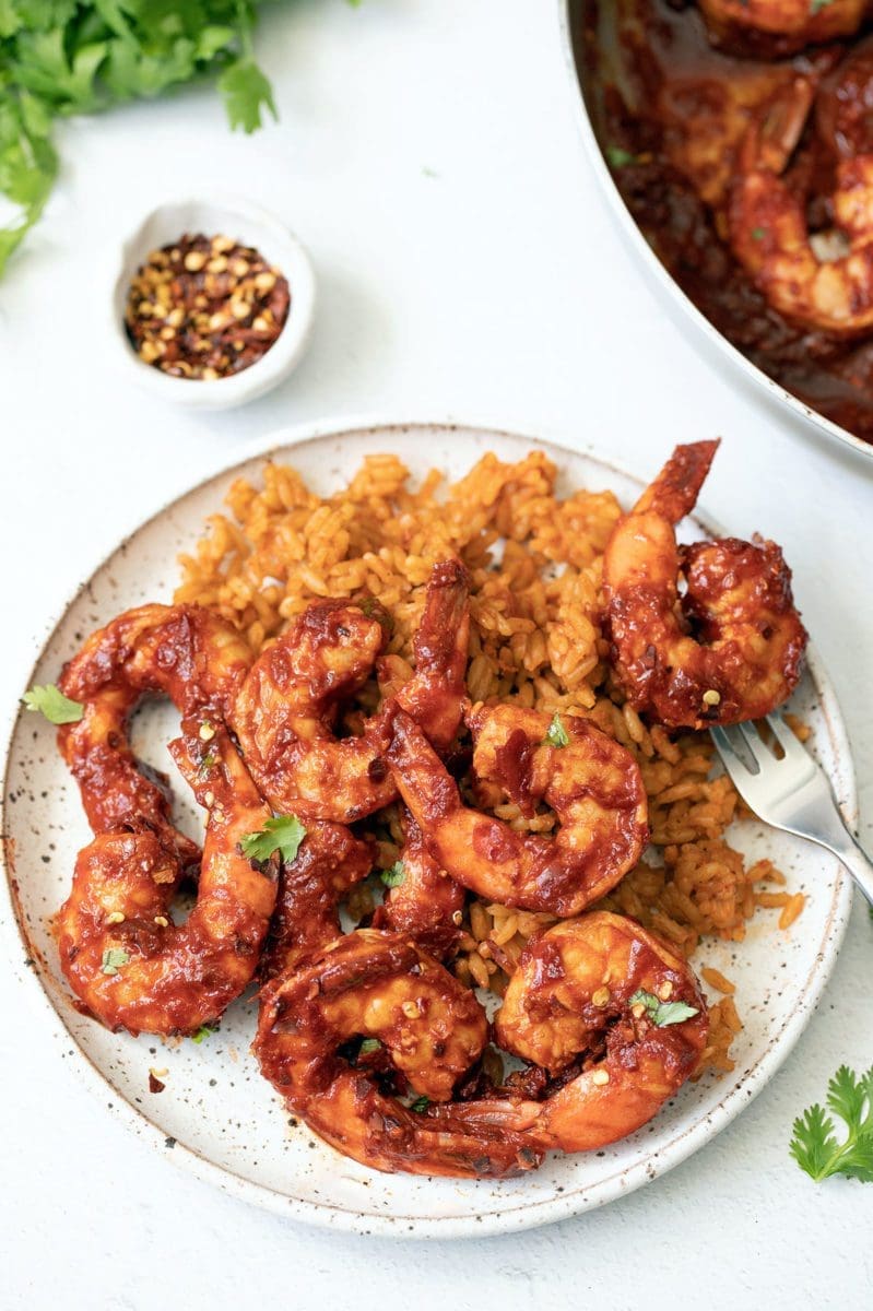 Camarónes A La Diabla (Deviled Shrimp) - Foodie And Wine