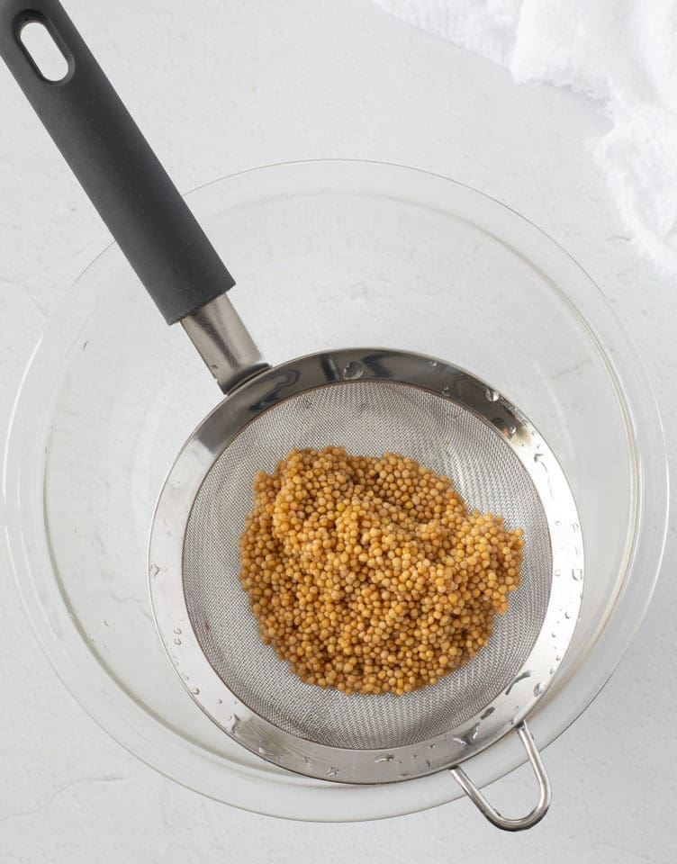 Easy Pickled Mustard Seeds - Foodie and Wine