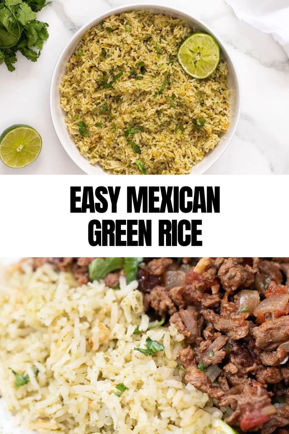 Arroz Verde (Mexican Green Rice) - Foodie and Wine