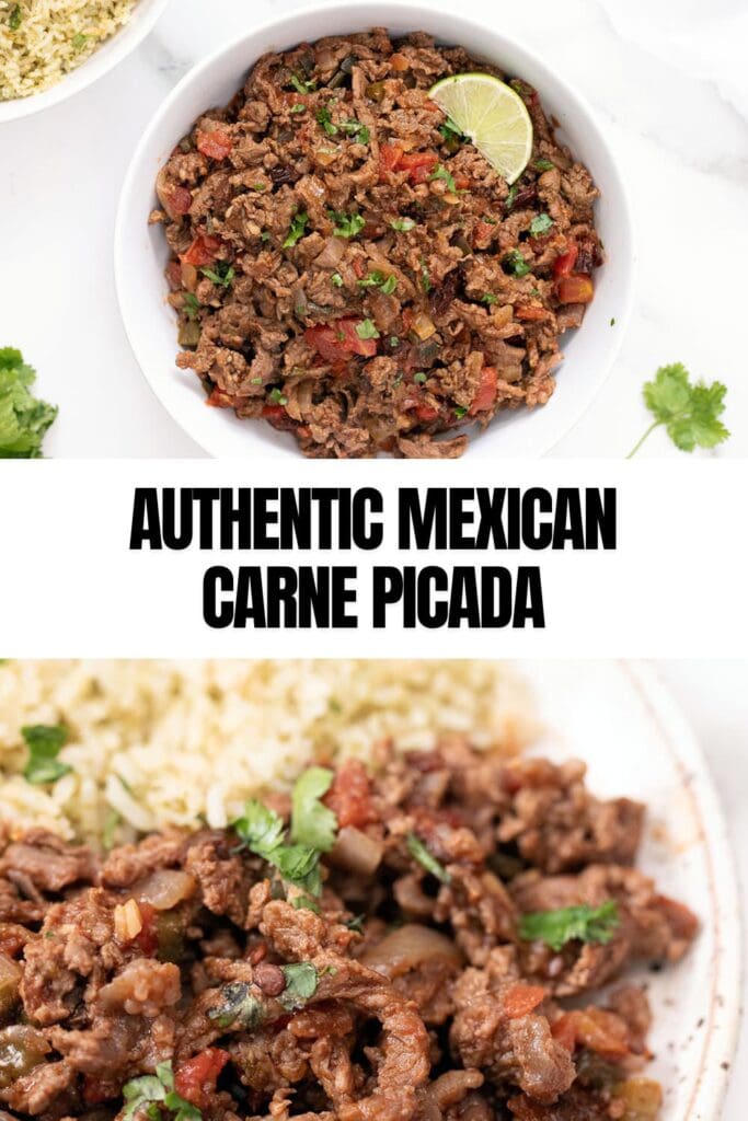 Mexican Carne Picada (Stove Top or Slow Cooker)