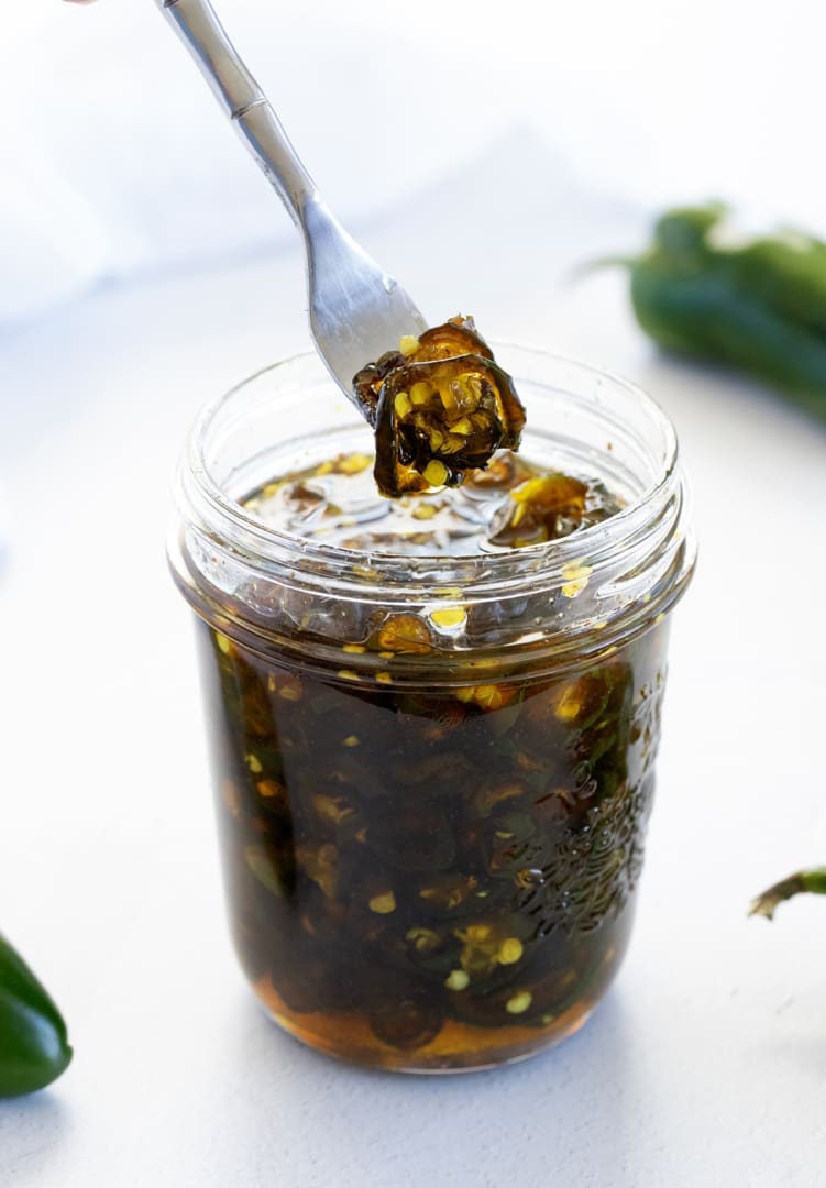Sweet And Spicy Candied Jalapeños (Cowboy Candy)