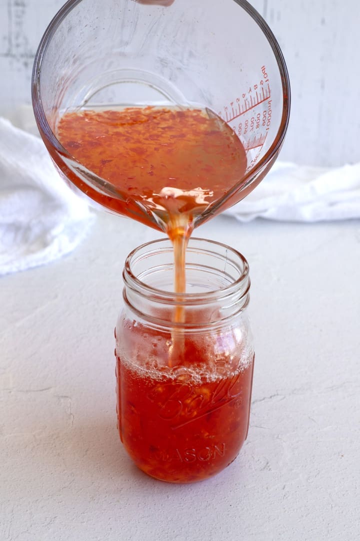 Easy Red Pepper Jelly (3 Spice Levels!) - Foodie And Wine