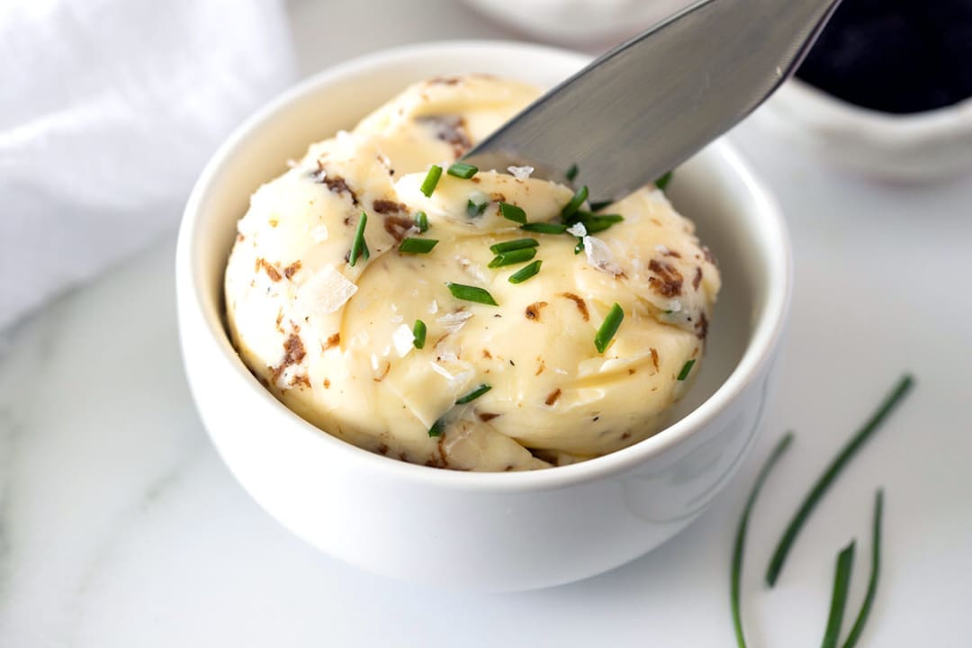 Truffle Butter (Use White or Black Truffles) - Foodie and Wine