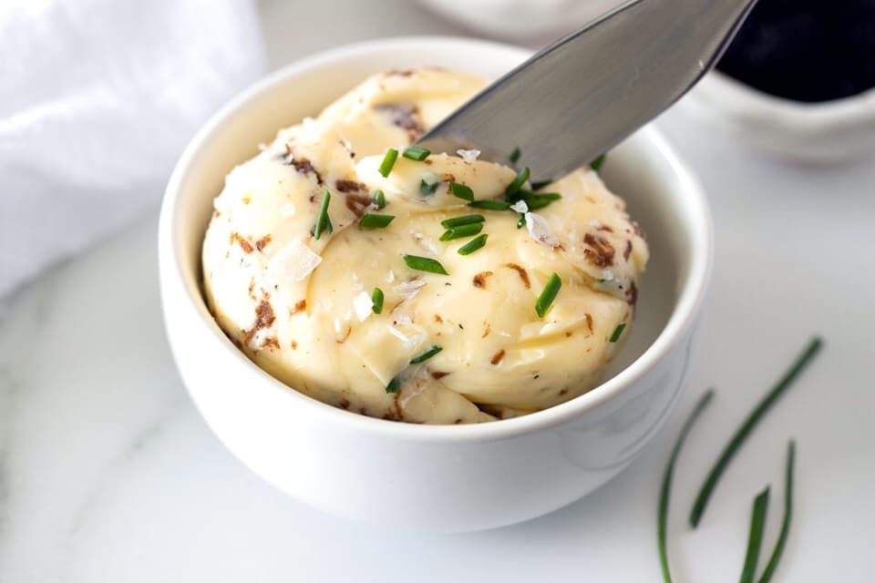 Truffle Butter (Use White or Black Truffles) - Foodie and Wine
