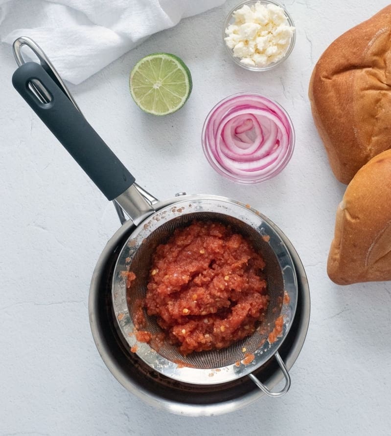 Torta Ahogada (Mexican Drowned Sandwich) - Foodie and Wine