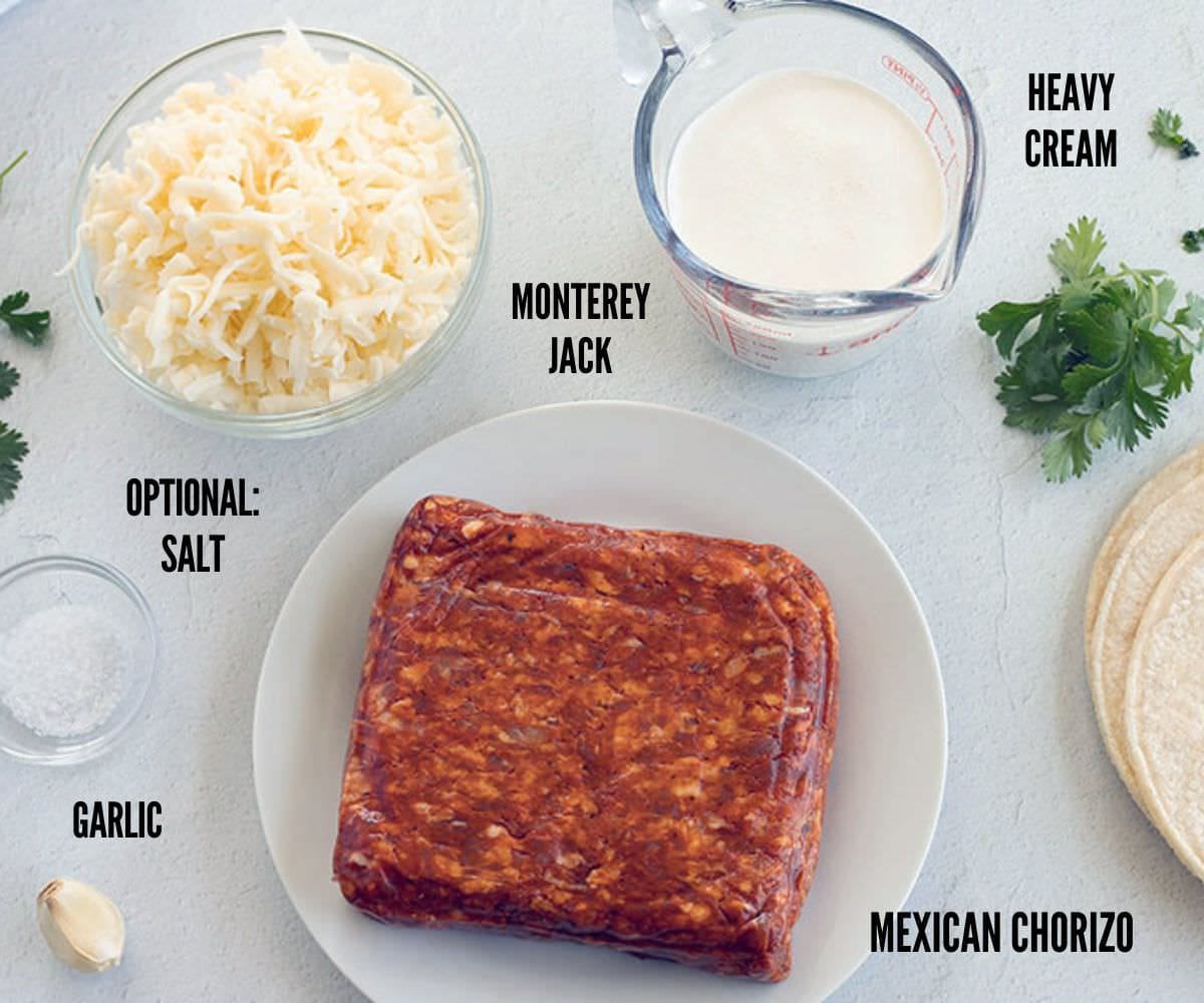 Choriqueso (Mexican Cheese Dip) - Foodie and Wine