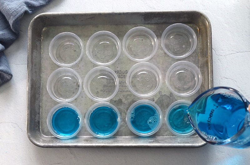 Blue Hawaiian Jello Shots - Foodie and Wine