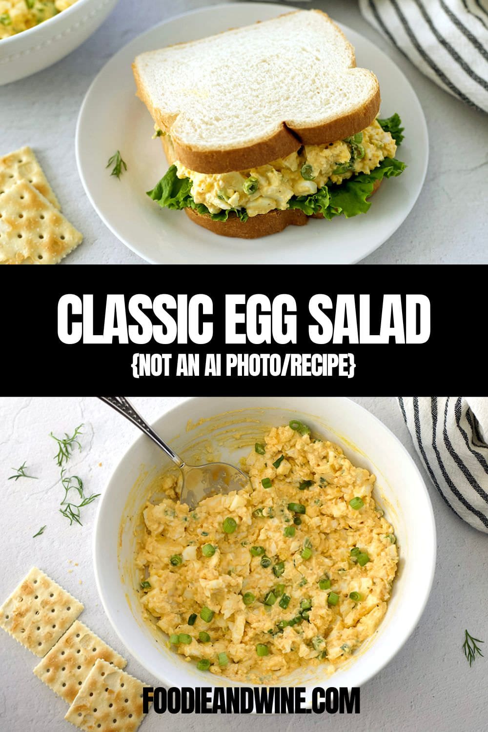 Classic Egg Salad - Foodie and Wine