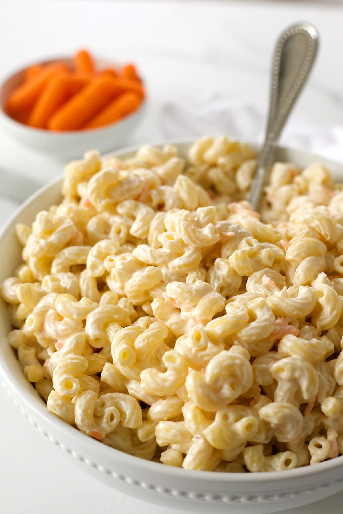 Authentic Hawaiian Macaroni Salad - Foodie and Wine