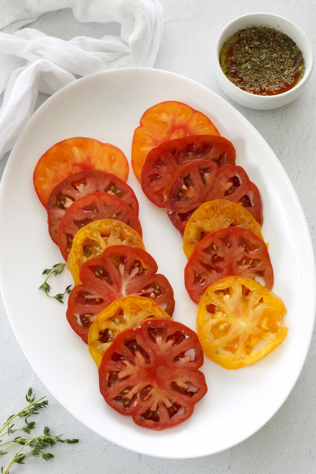 Marinated Tomatoes - Only 5 Ingredients - Foodie and Wine